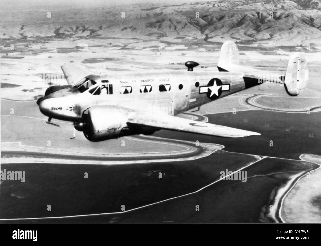 Beech c 45 aircraft hi-res stock photography and images - Alamy