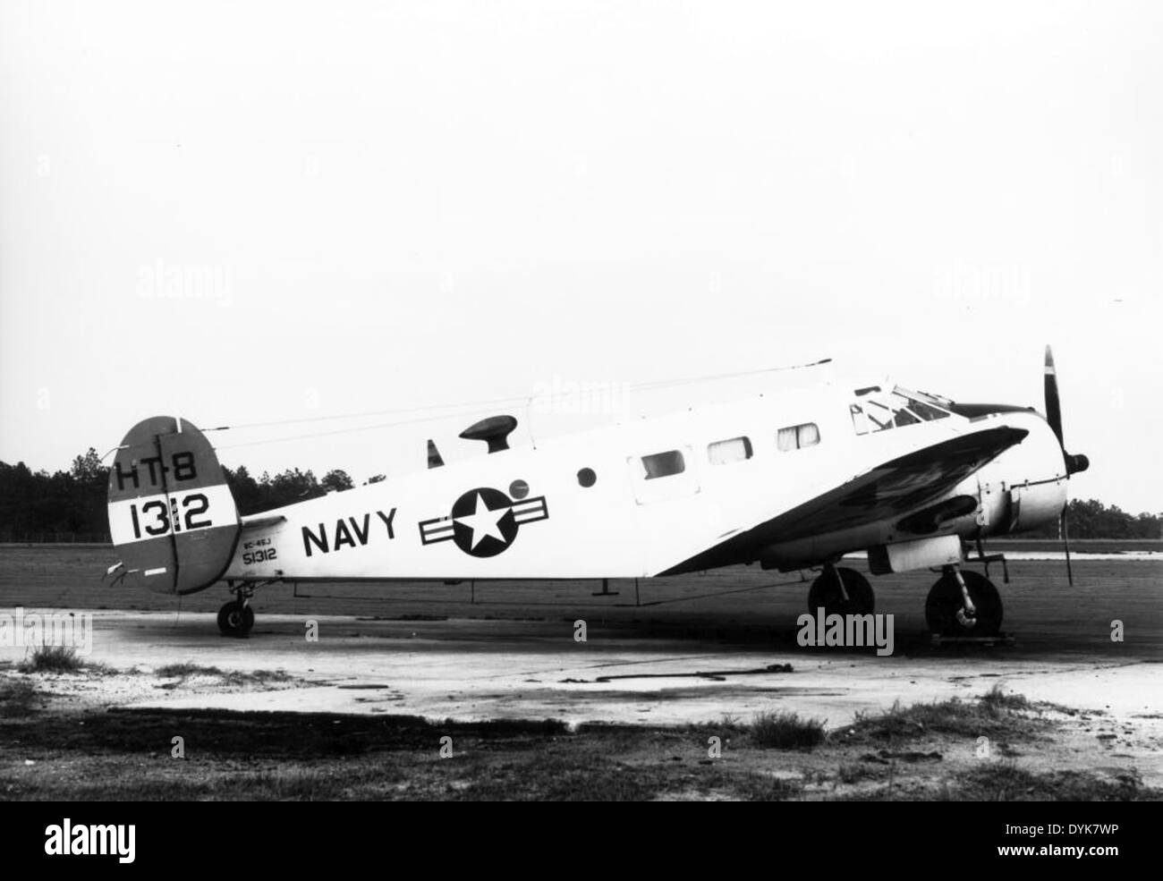 Beech c 45 expeditor Black and White Stock Photos & Images - Alamy