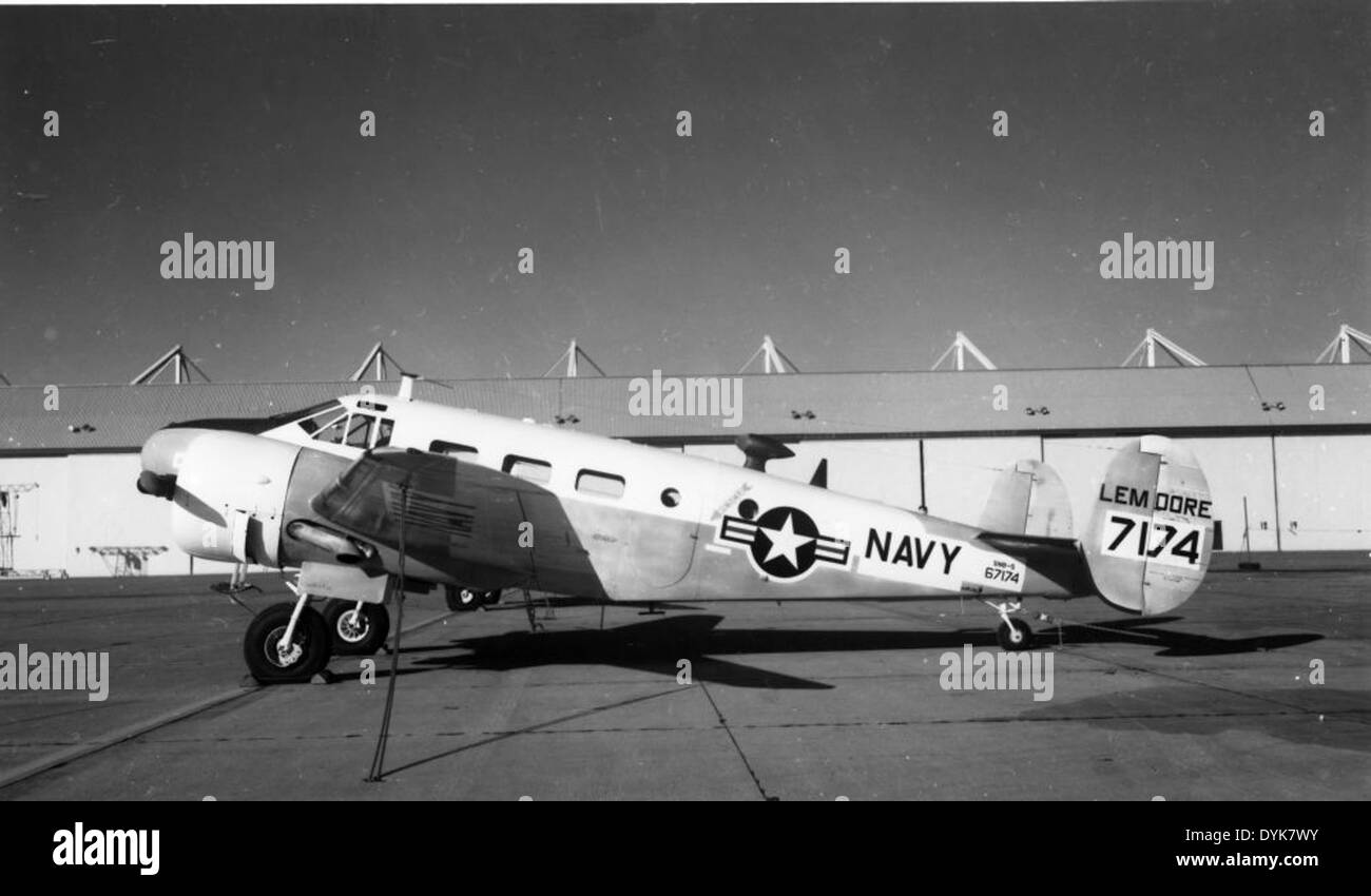 Beech c 45 aircraft hi-res stock photography and images - Alamy