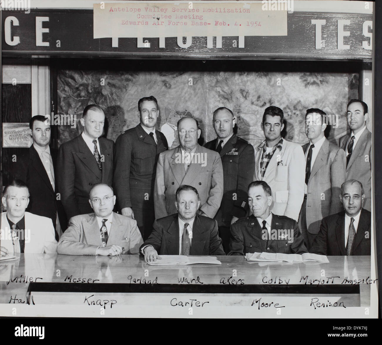 Antelope Valley Service Mobilization Committee Meeting Stock Photo - Alamy