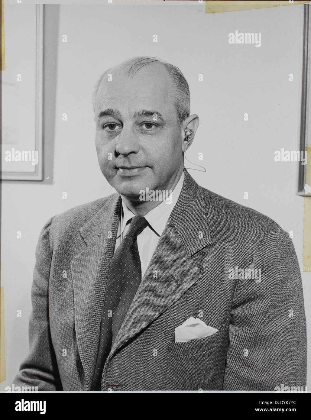 This portrait of William H. Renison, an aviation pioneer, is preserved ...