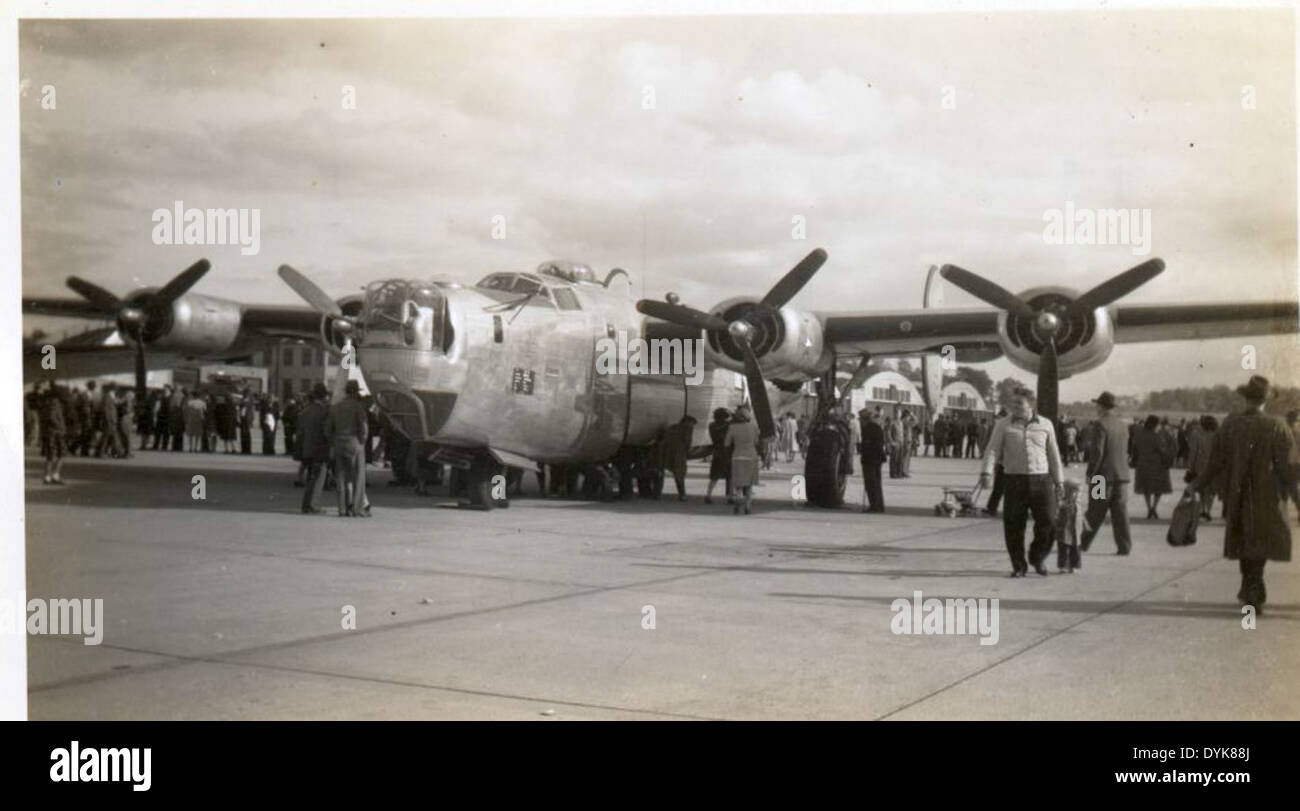 The Army Air Forces Fair 012 showcases the Consolidated B-24 Liberator ...