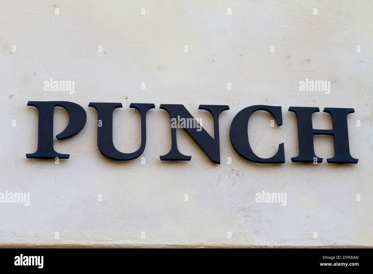 Punch logo hi-res stock photography and images - Alamy