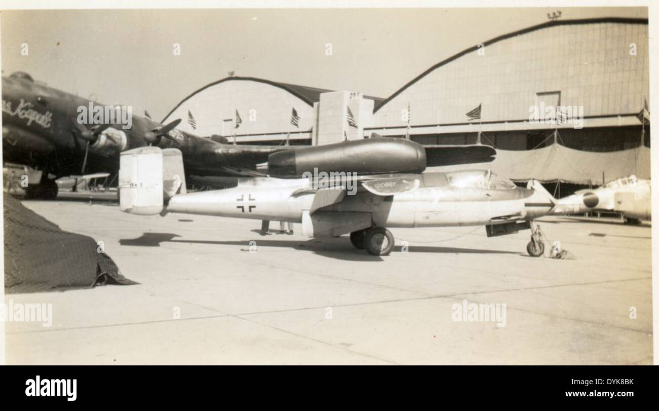 Army Air Forces Fair 041 Heinkel He162A-2 Volksjager Stock Photo - Alamy