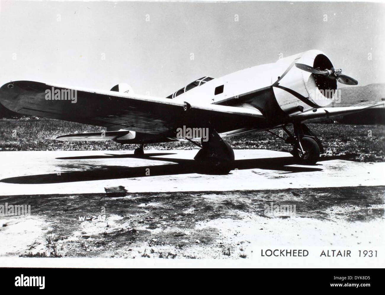 The Lockheed Altair, an early 1930s civilian aircraft, was notable for ...
