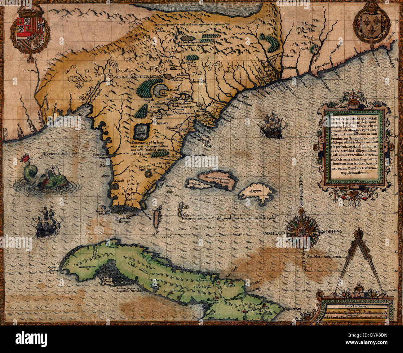 1500s map hi-res stock photography and images - Alamy