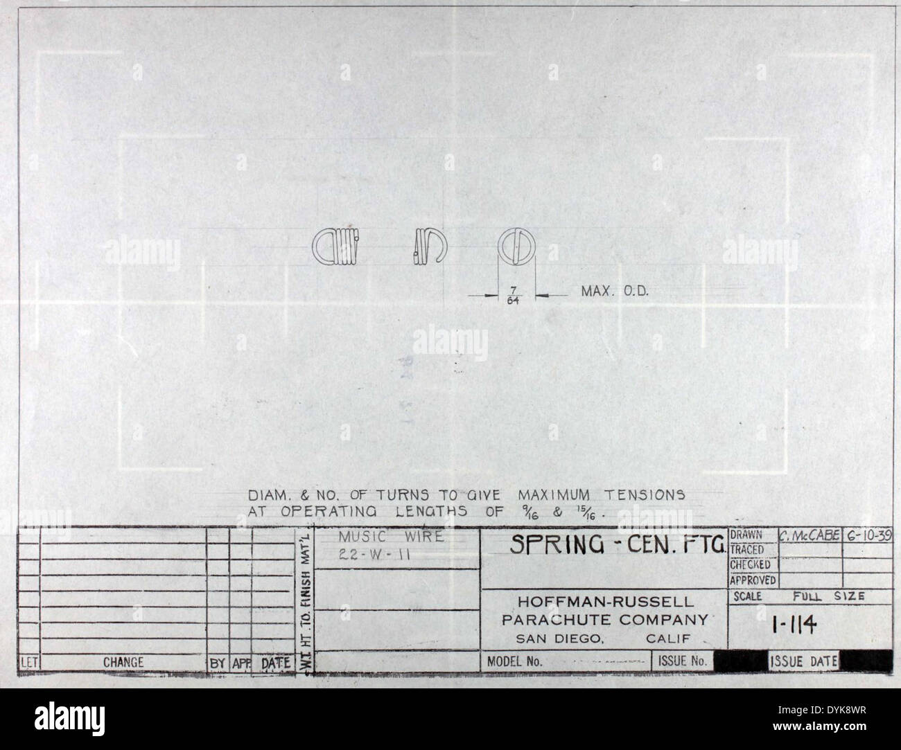 Schematic: Spring Cen. Ftf Stock Photo - Alamy