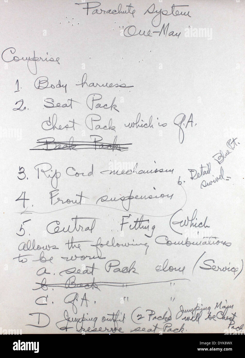 James M. Russell is known for his contributions to parachute technology ...