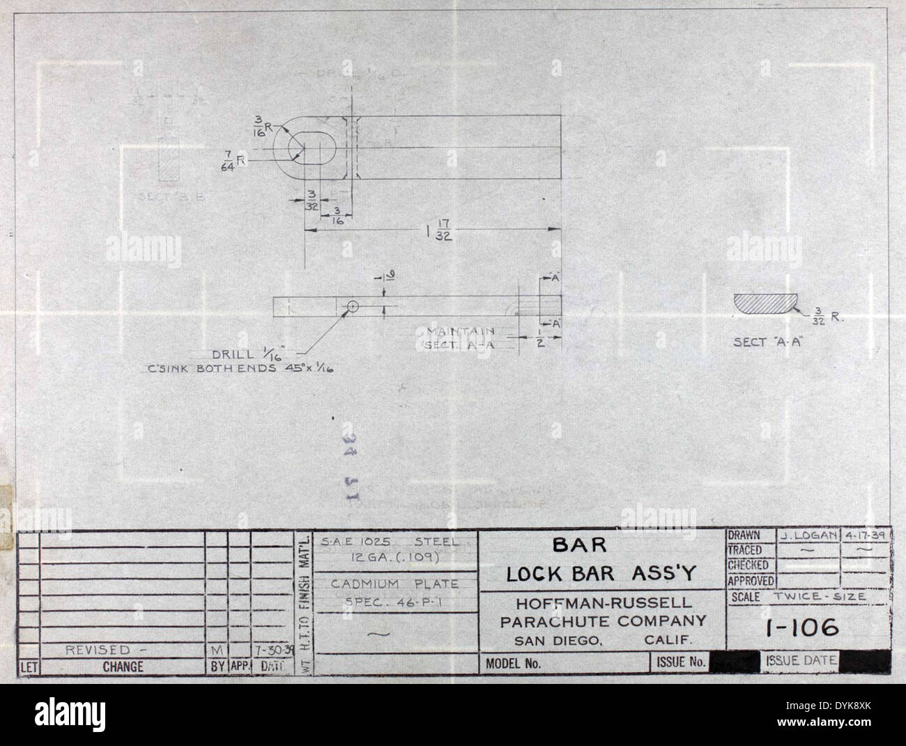 Schematic bar lock bar assy hi-res stock photography and images - Alamy