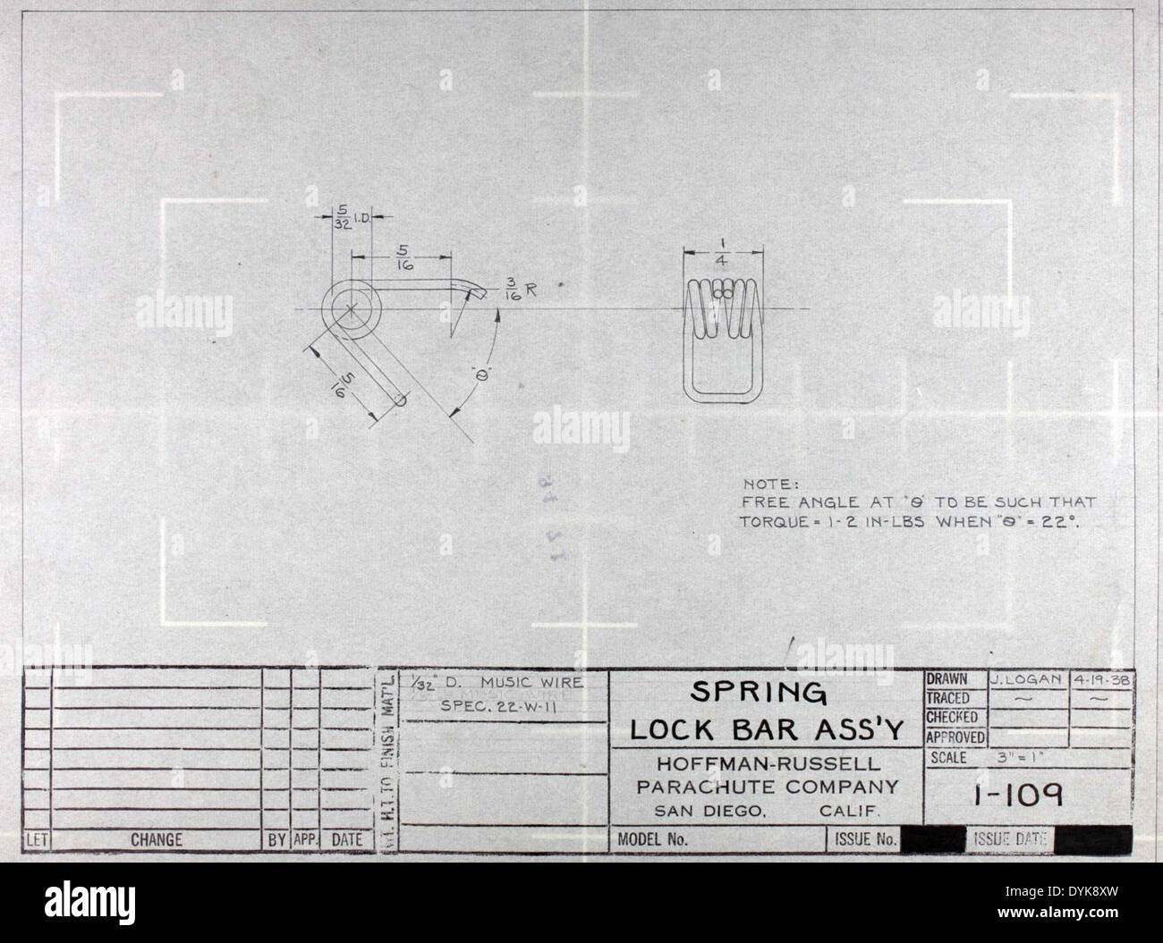 This schematic shows the design of a Spring Lock Bar Assembly, created ...