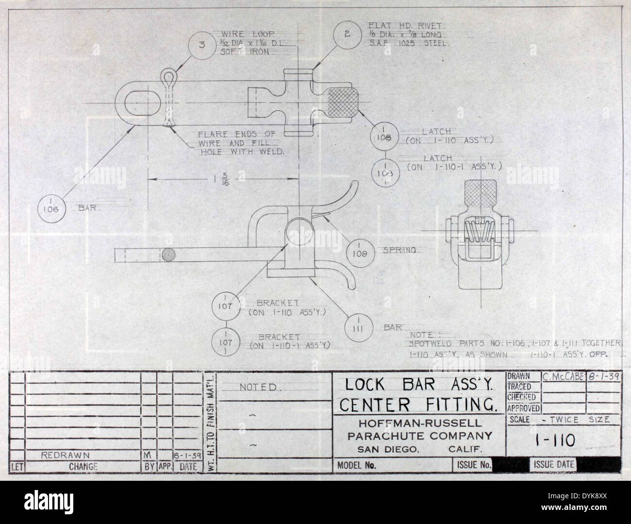Schematic bar lock bar assy hi-res stock photography and images - Alamy
