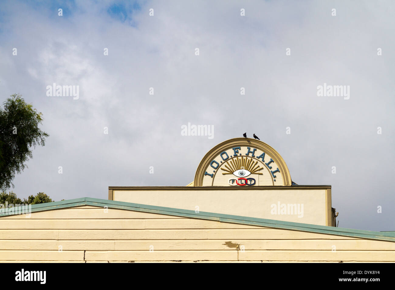 Independent Order of Odd Fellows Hall in Half Moon Bay, California ...