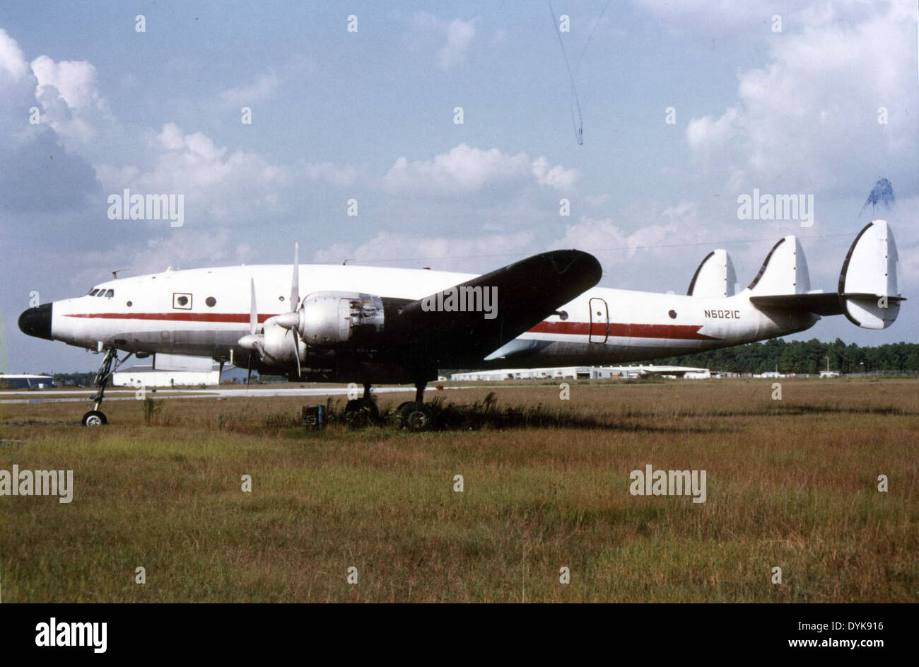 15 001456 N6021C Lockheed L-749A Constellation Stock Photo - Alamy