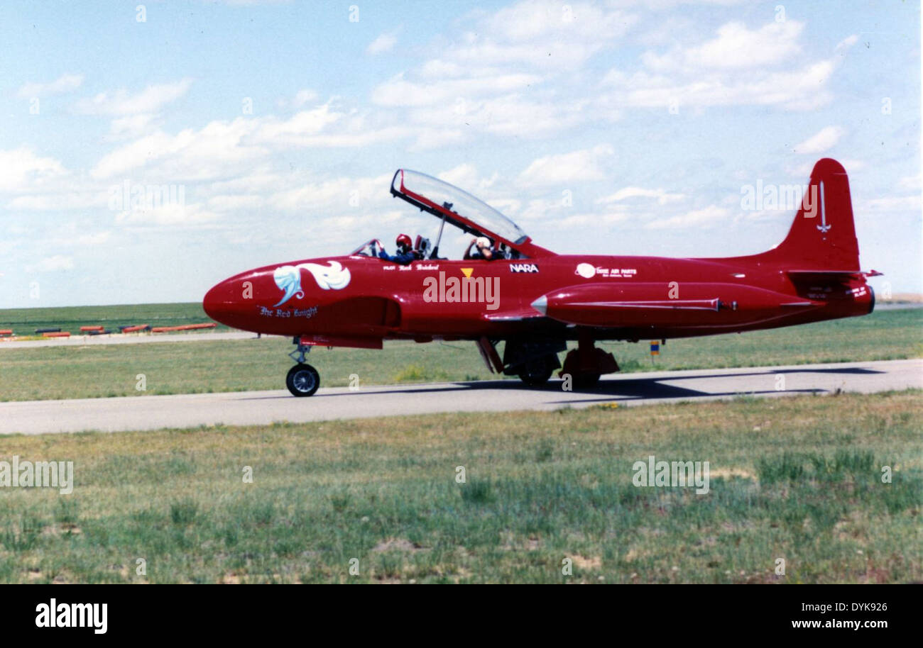 The Lockheed T-33 was a U.S. Air Force jet trainer aircraft. It played ...