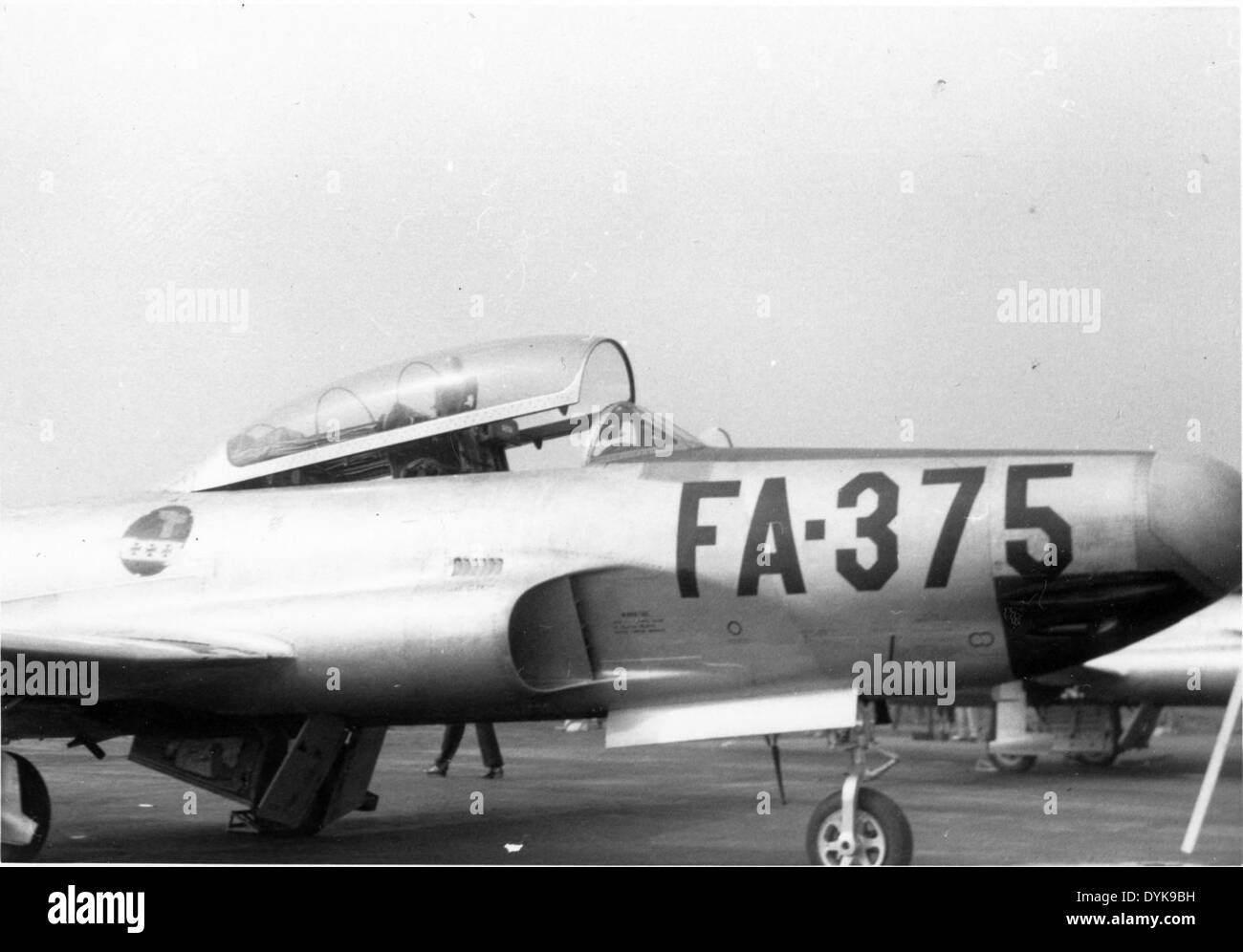 The Lockheed F-94B Starfire, with serial number 51-5375, was an ...