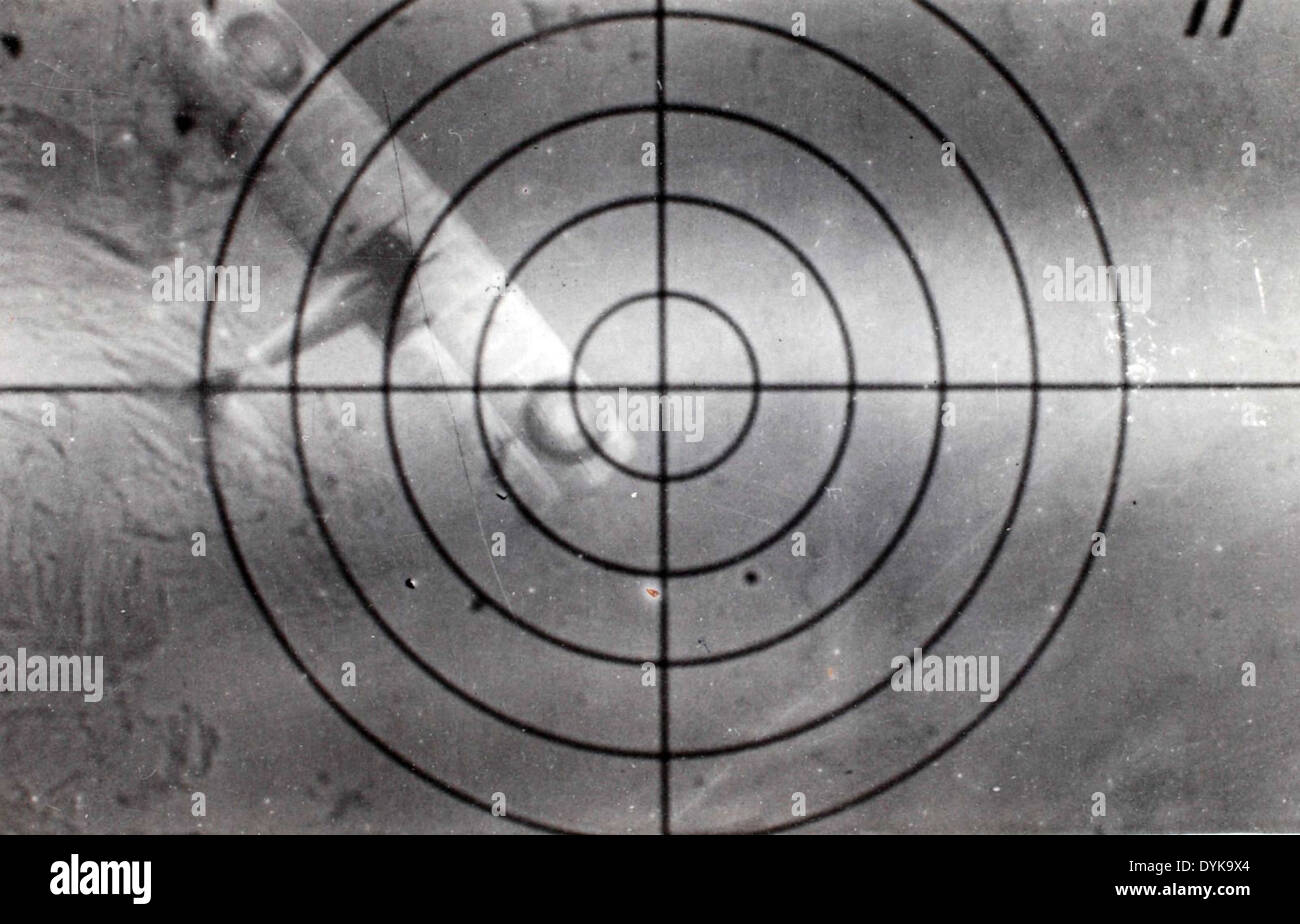 This image features a World War I target sighting from 1917, associated ...