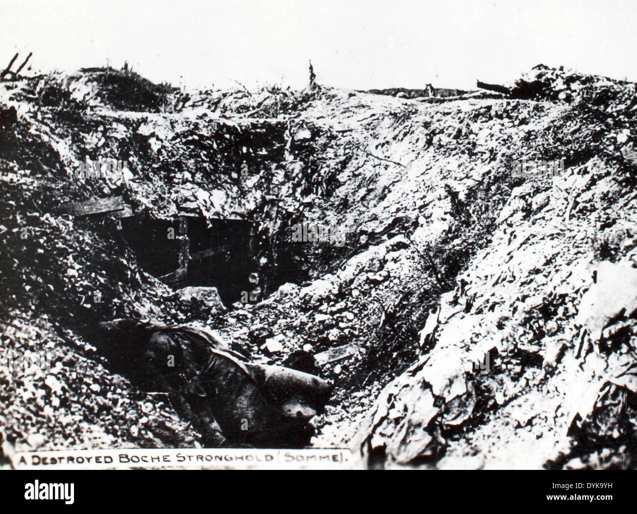 This image, from the Fred H. Morlan Collection, shows the aftermath of ...