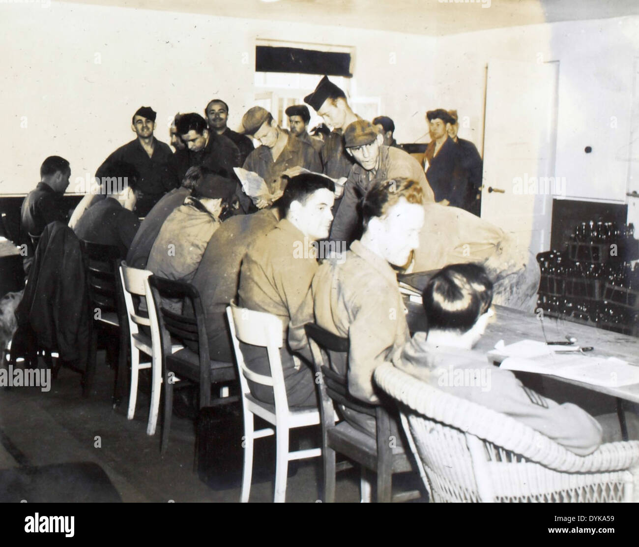 The photo features the 125th Liaison Squadron, a unit active during ...