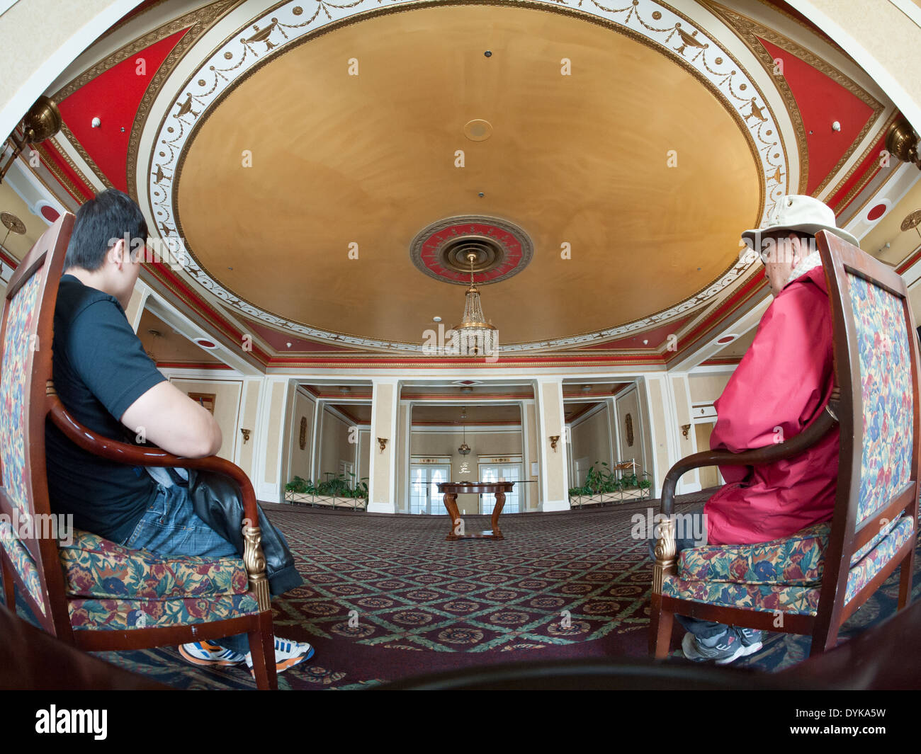 Delta bessborough hotel interior fisheye hi-res stock photography and ...