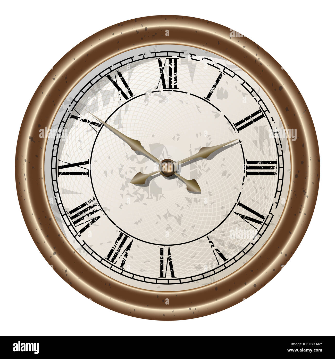 Clock icon design color Cut Out Stock Images & Pictures - Alamy