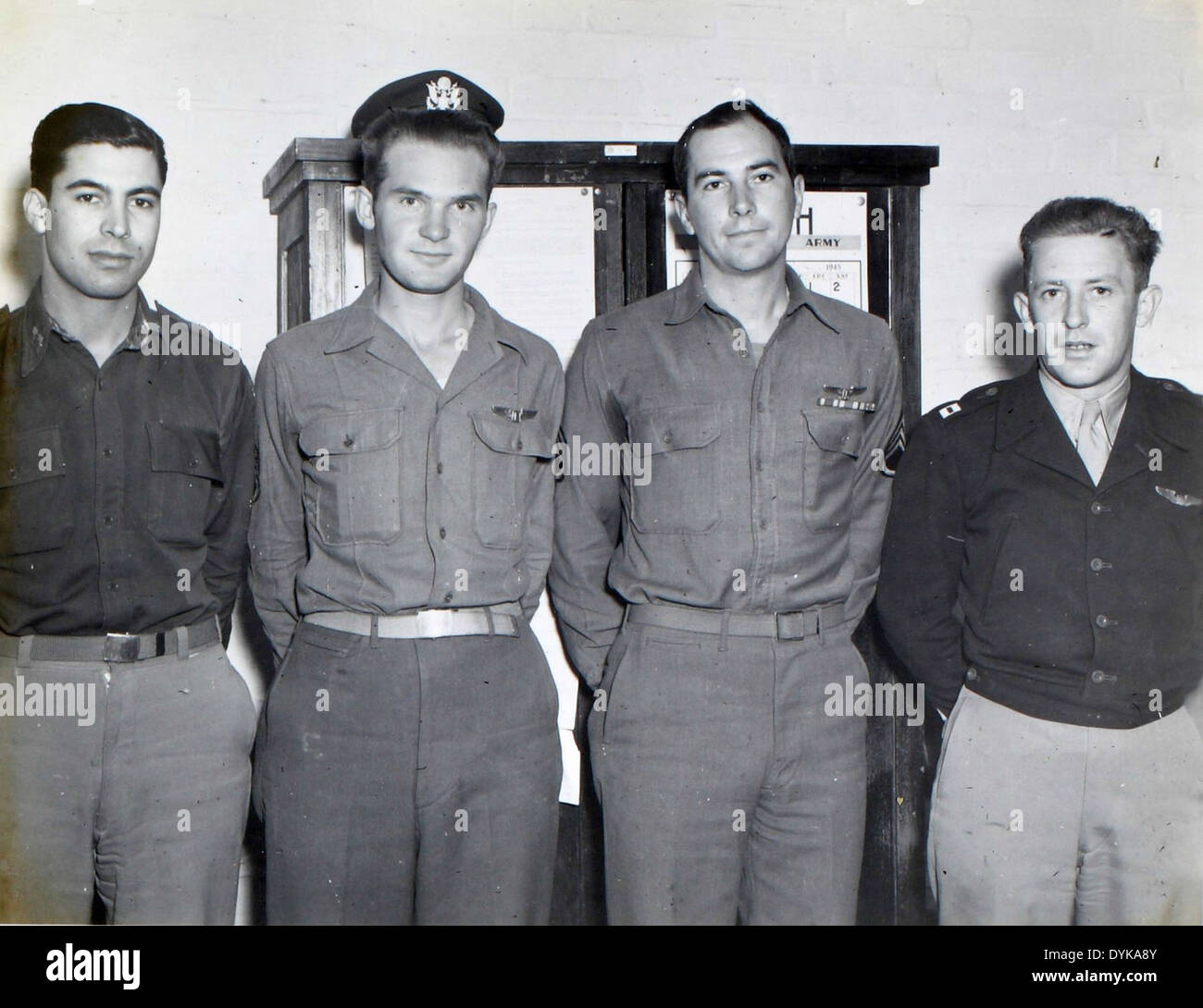 This image features a photograph from the 125th Liaison Squadron, an ...