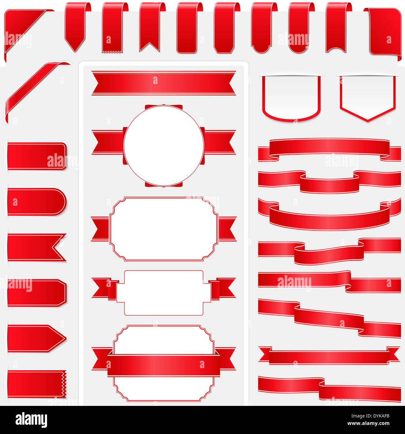 Ribbons banner hi-res stock photography and images - Alamy