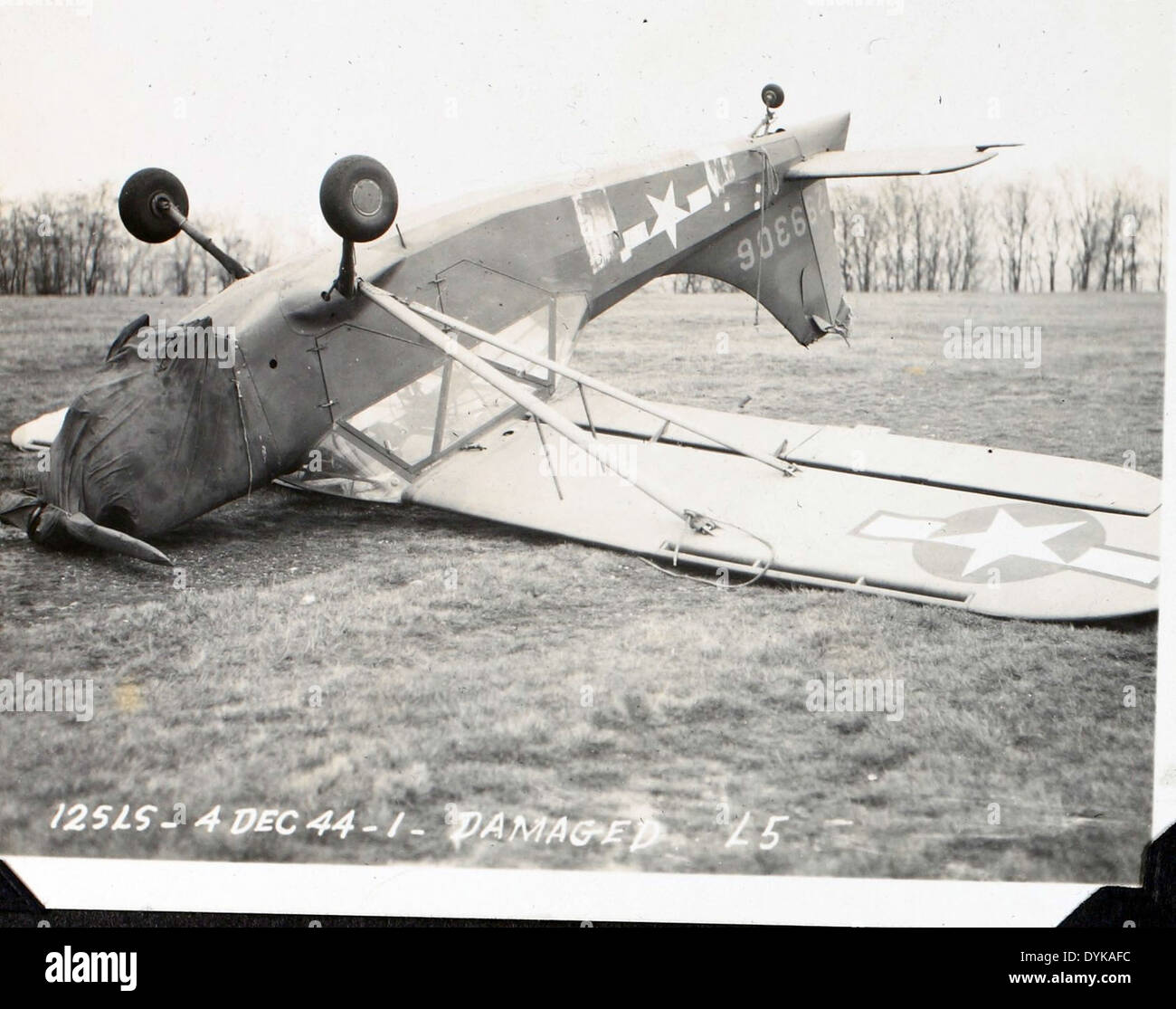 This image documents the 125th Liaison Squadron during World War II ...