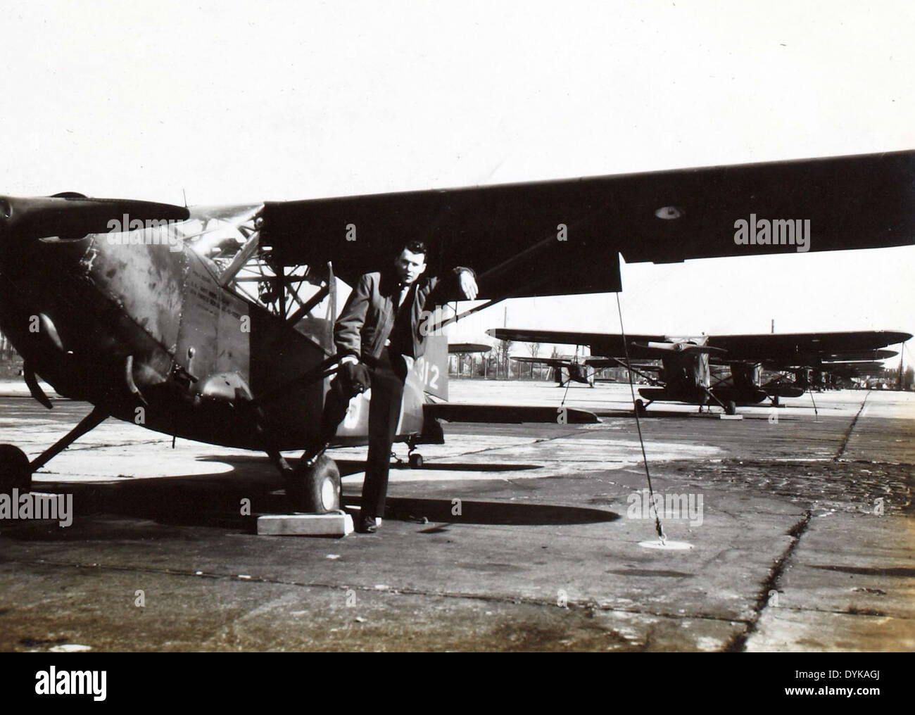 Stinson airplane hi-res stock photography and images - Alamy