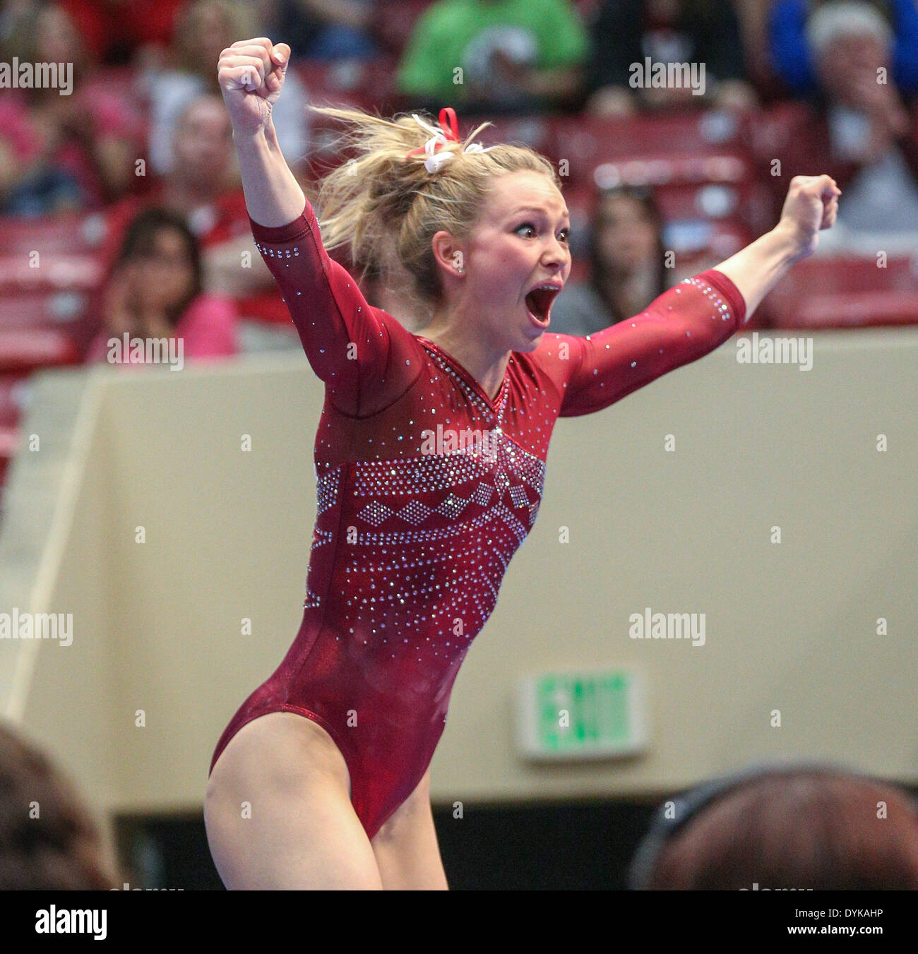 Birmingham, AL, USA. 20th Apr, 2014. April 20, 2014: Oklahoma's Haley ...