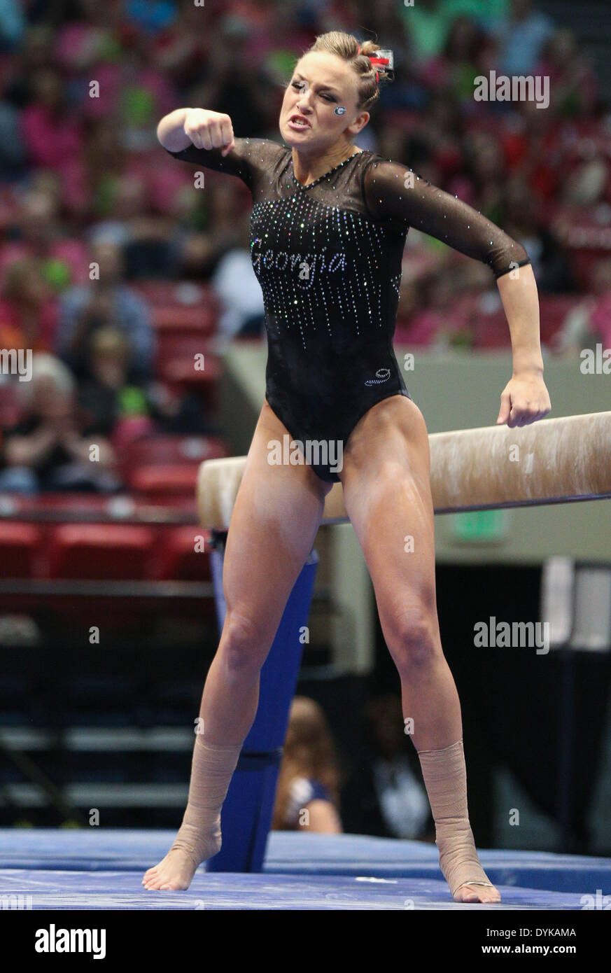 Birmingham, AL, USA. 20th Apr, 2014. April 20, 2014: Georgia's Lindsey ...