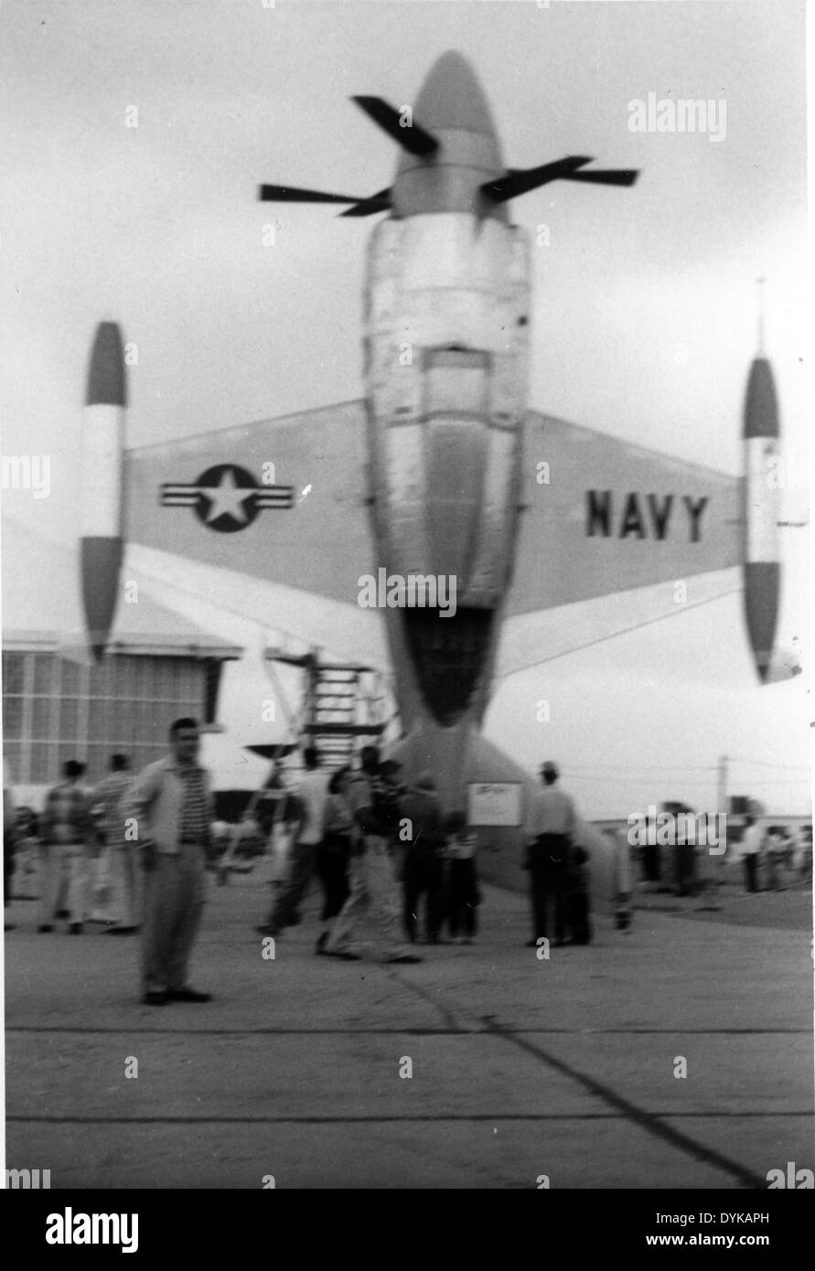 The Lockheed XFV-1 was a unique experimental aircraft developed by ...