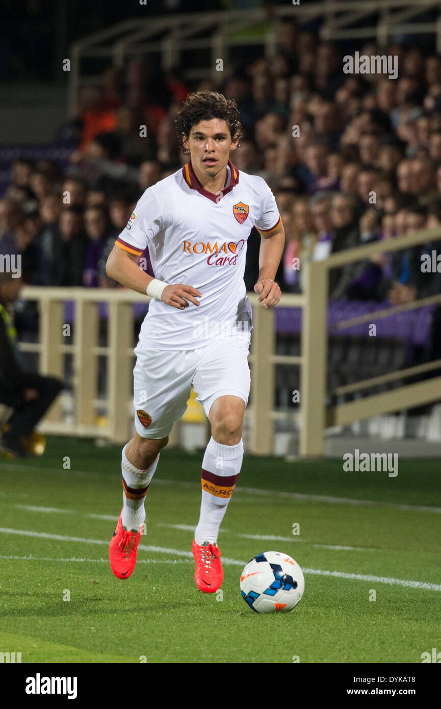 Firenze, Italy. 19th Apr, 2014. Dodo (Roma) Football/Soccer : Italian ...