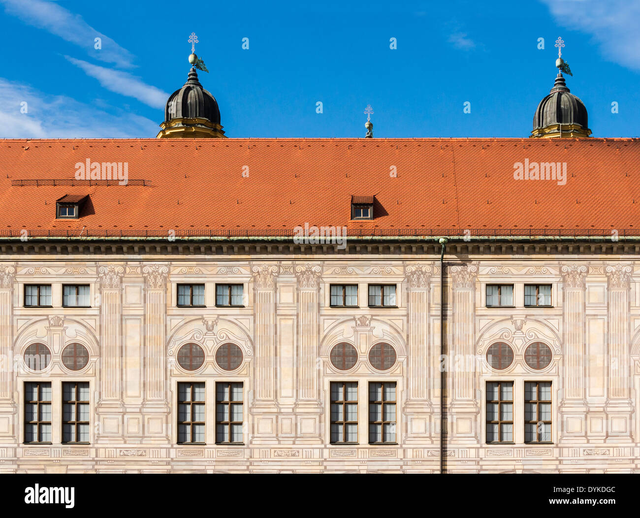 From the Emperor's Courtyard in the Residenz, the pinnacles of the ...