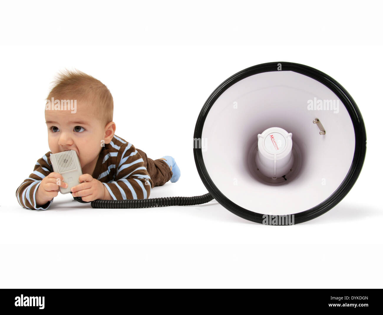 Baby megaphone Cut Out Stock Images & Pictures - Alamy