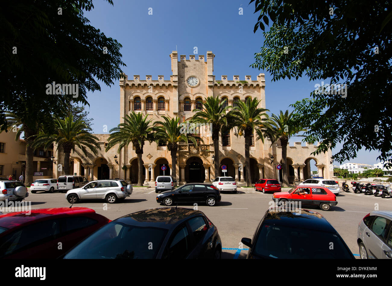 Ciutadella town Hall, Menorca Stock Photo - Alamy
