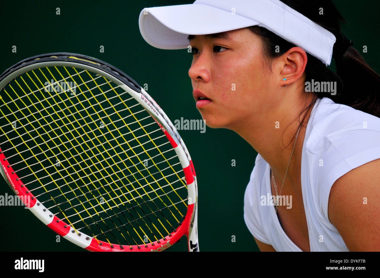 Katherine Ip (Hong Kong) at Wimbledon 2013 Stock Photo - Alamy
