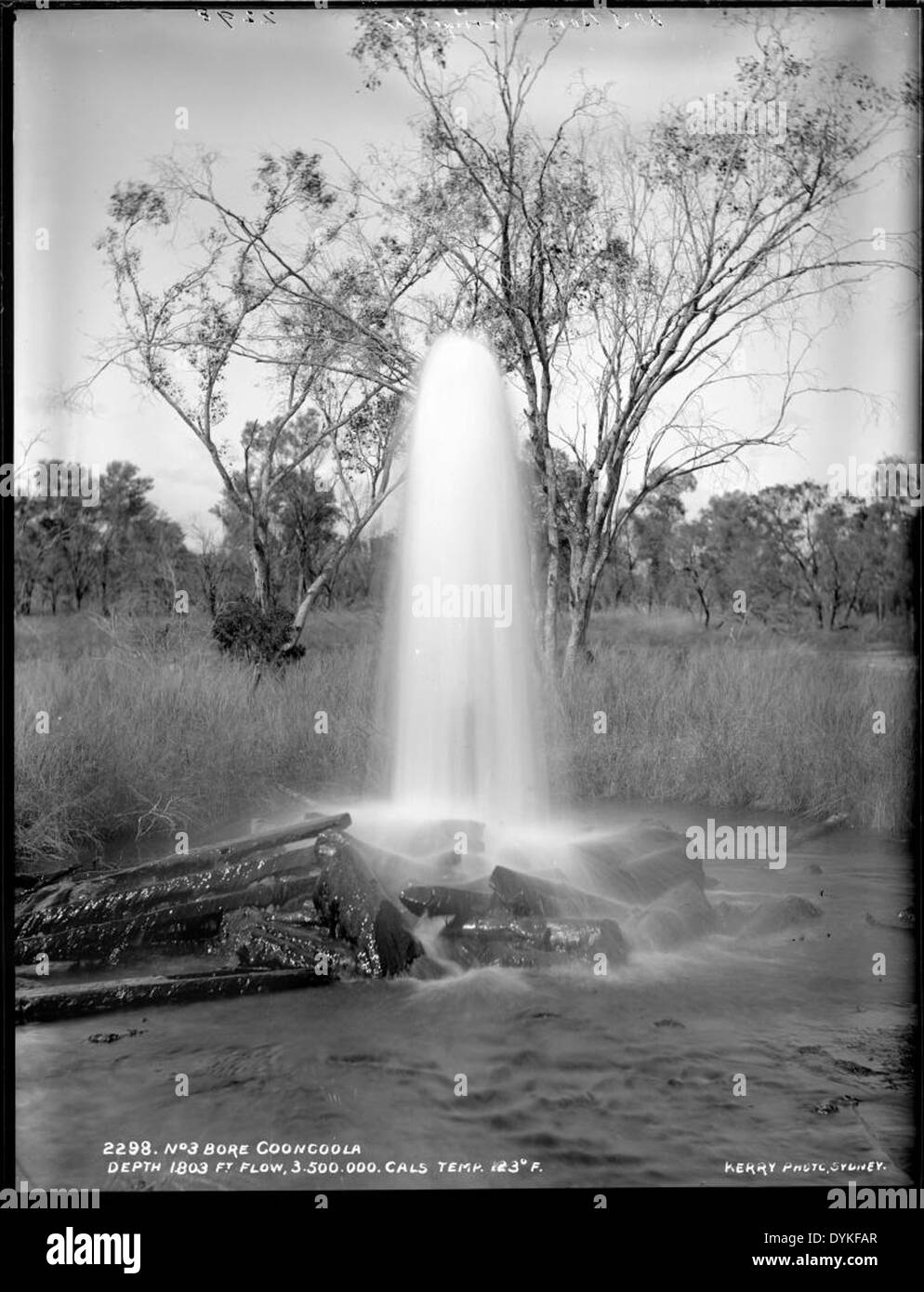 The No. 3 Bore, located at the Cooncoola Powerhouse Museum, represents ...