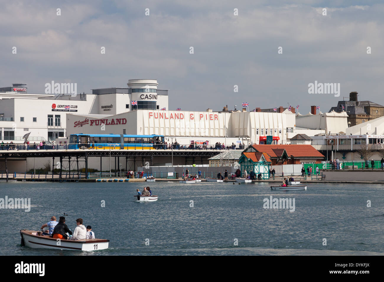 At silcocks funland and pier hi-res stock photography and images - Alamy