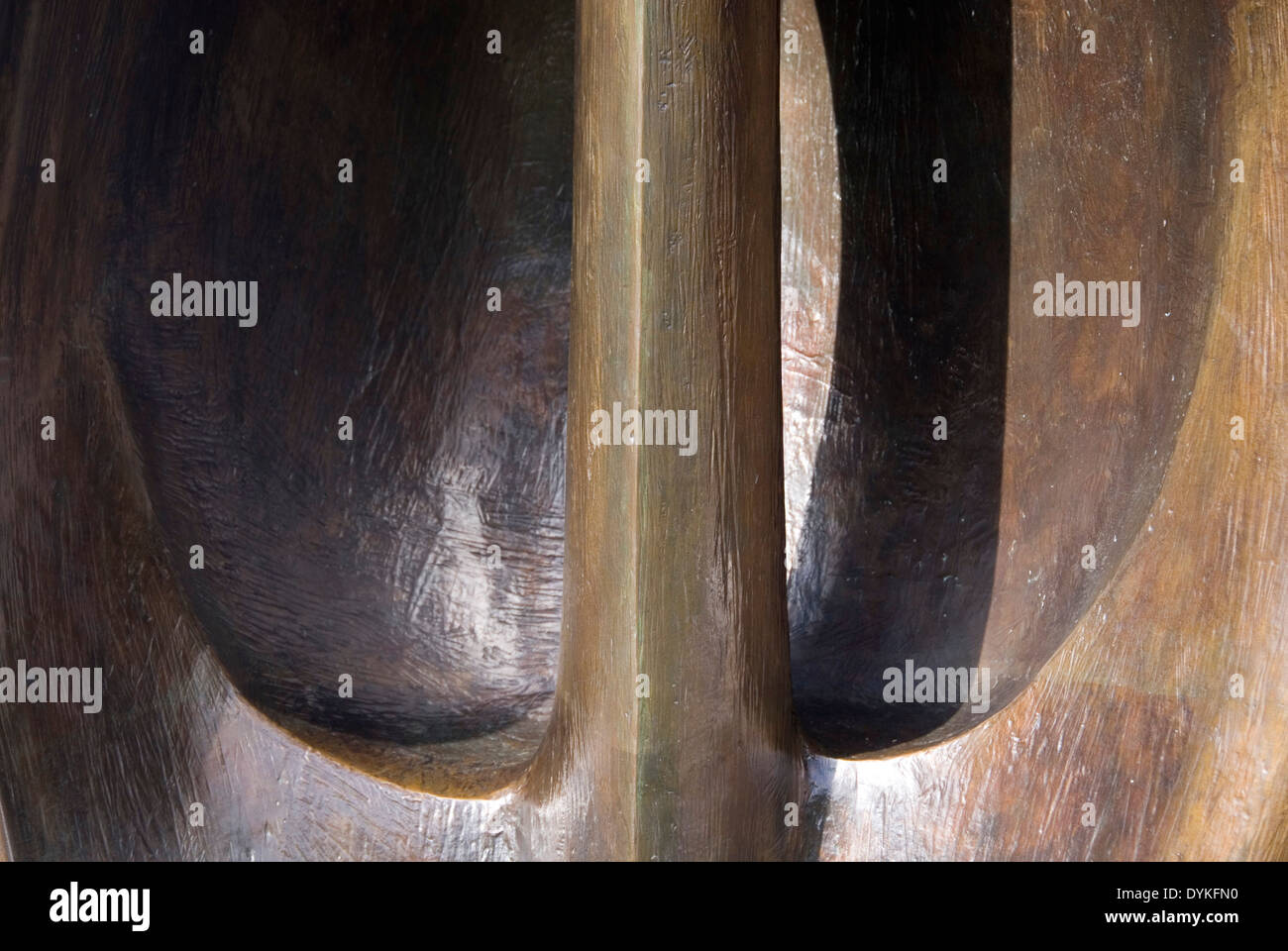 Yorkshire Sculpture Park, YSP, UK 2012: Close up on Large Totem Head ...