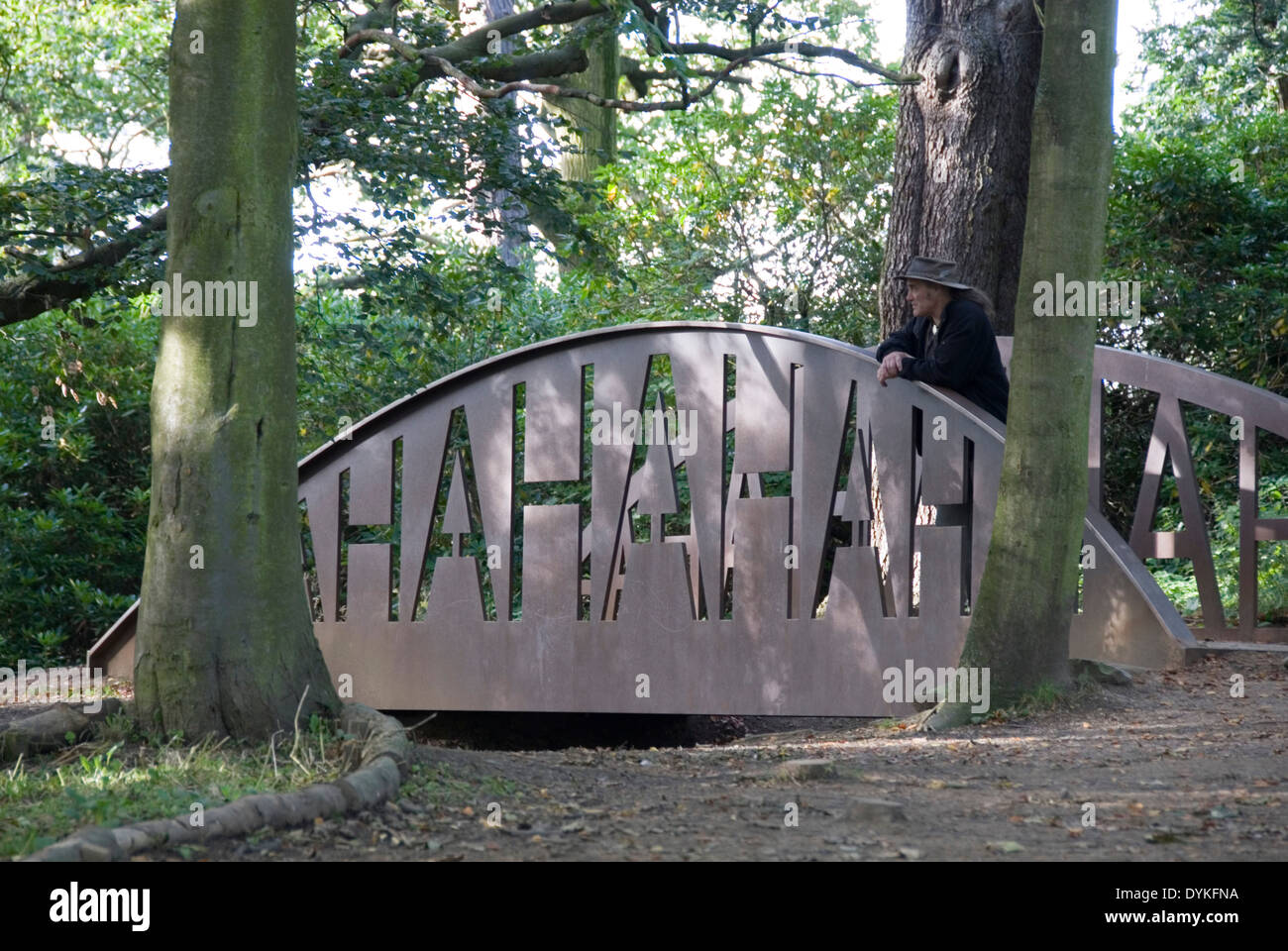 Yorkshire Sculpture Park, YSP, UK, 2012: Ha Ha Bridge by Brian Fell ...