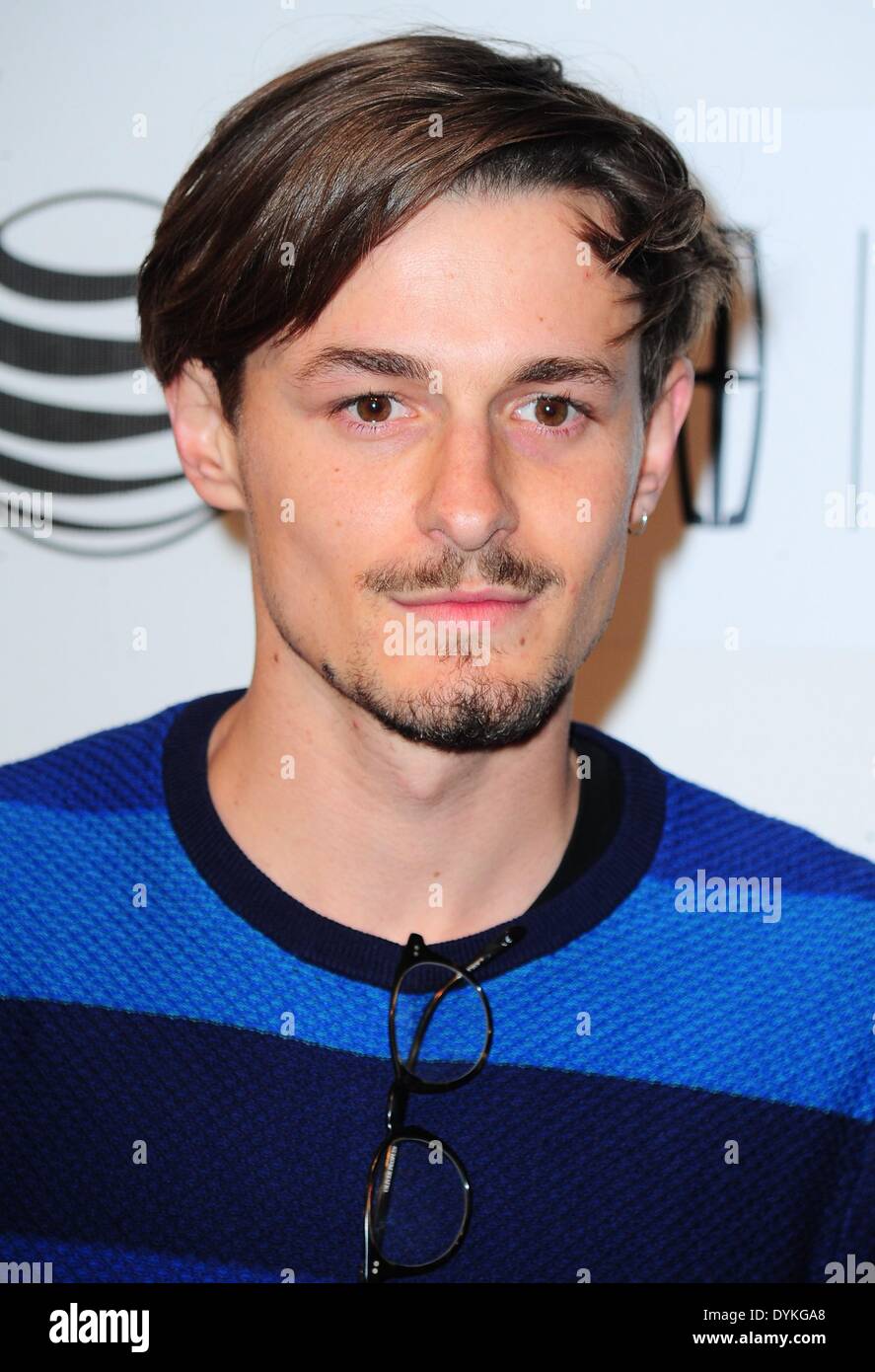New York, NY, USA. 20th Apr, 2014. Giles Matthey at arrivals for ...