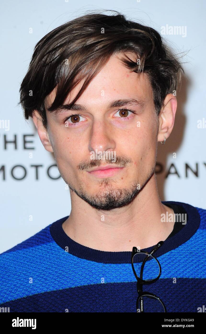 New York, NY, USA. 20th Apr, 2014. Giles Matthey at arrivals for ...