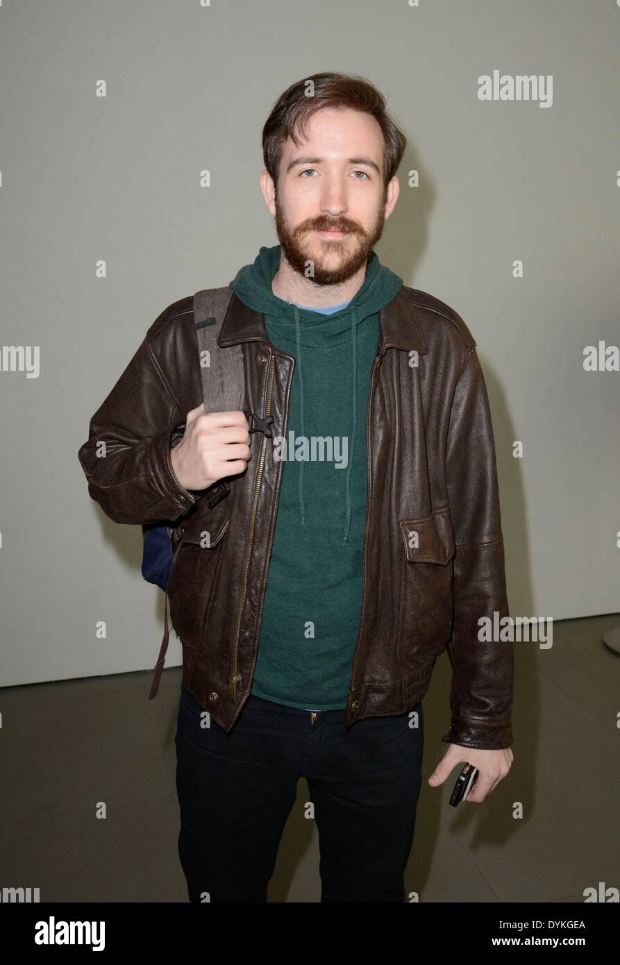 New York, NY, USA. 20th Apr, 2014. Brian McElhaney at in-store ...