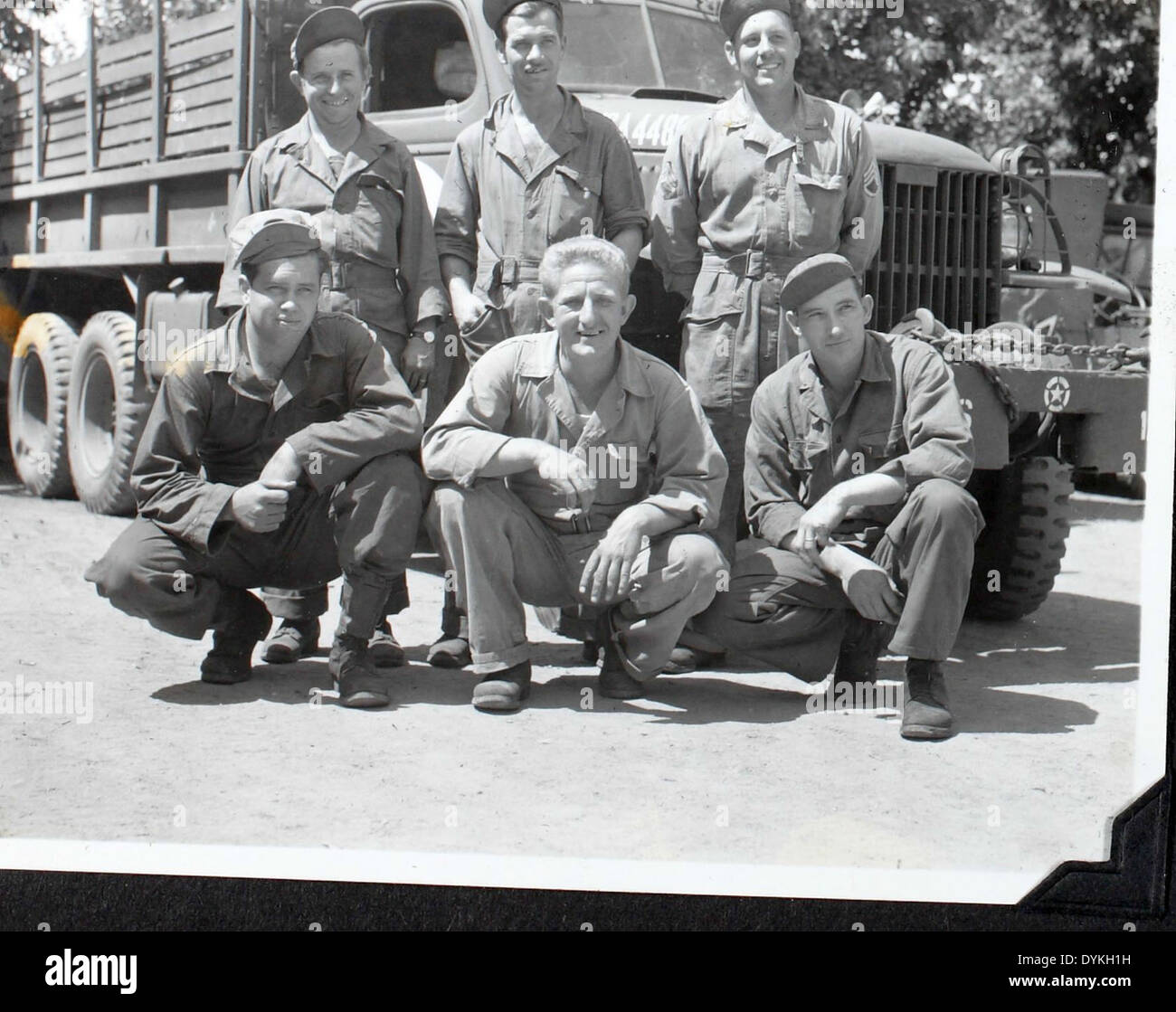 A photograph of the 125th Liaison Squadron during World War II ...