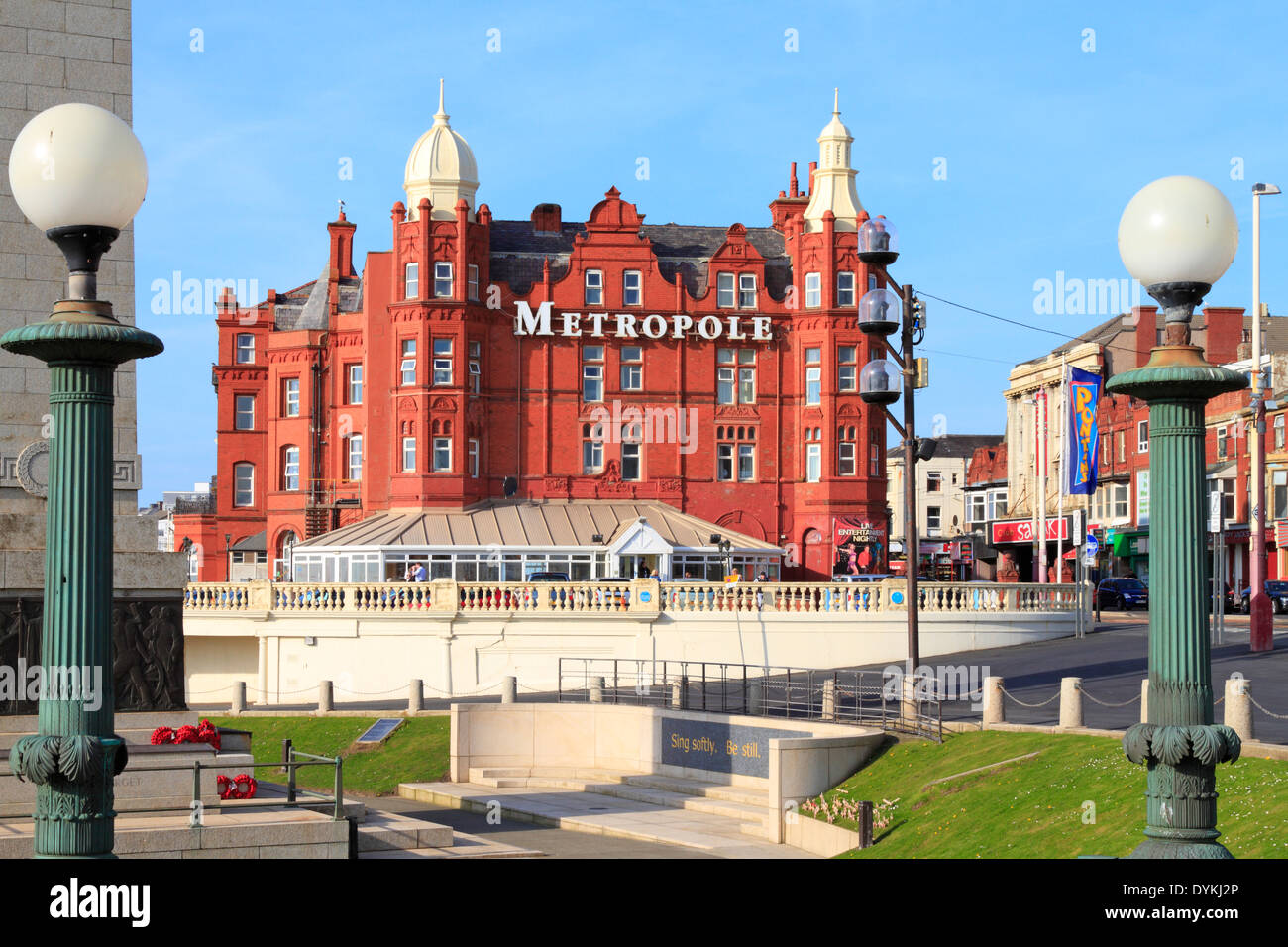 Grand Metropole Hotel, Blackpool, Lancashire, England, UK Stock Photo ...