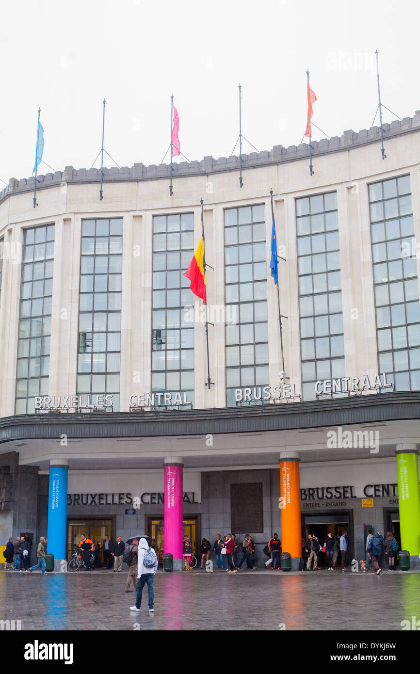 Brussels central hi-res stock photography and images - Alamy