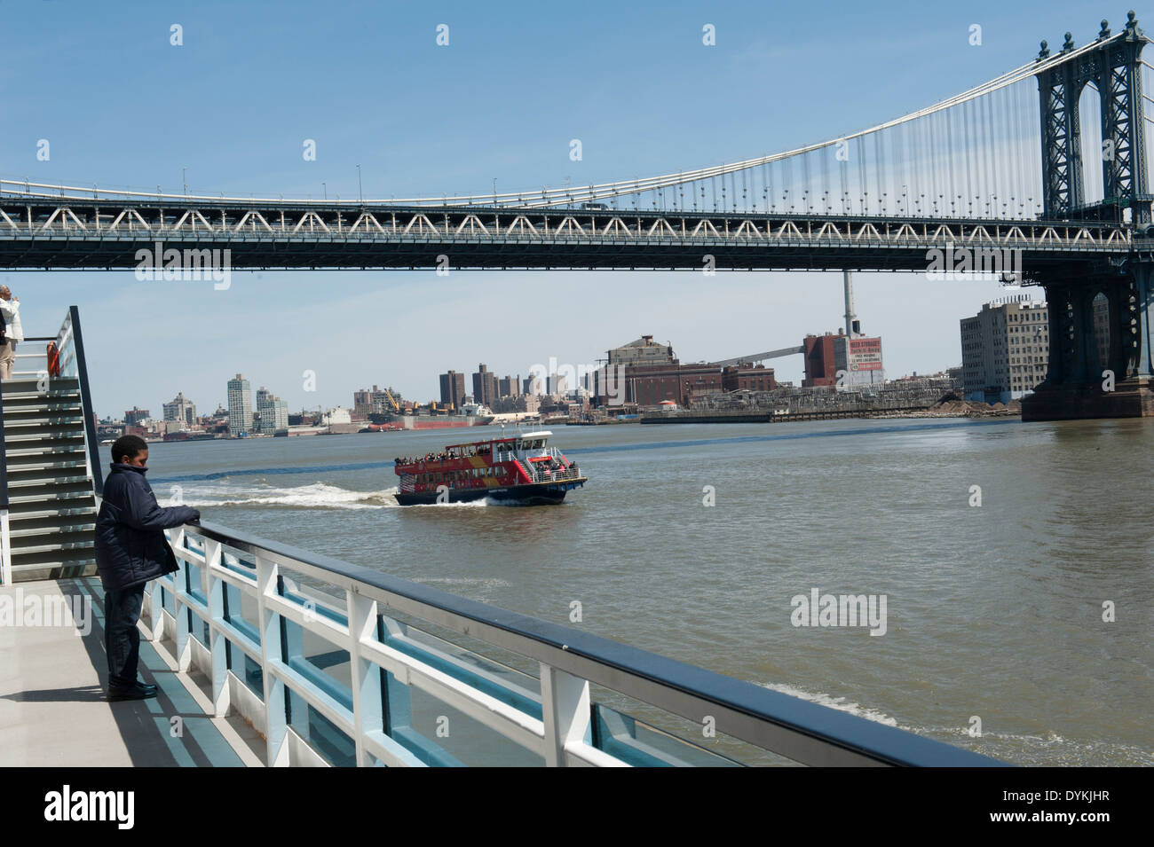 An Easter cruise of New York harbor aboard Hornblower Infinity went up ...