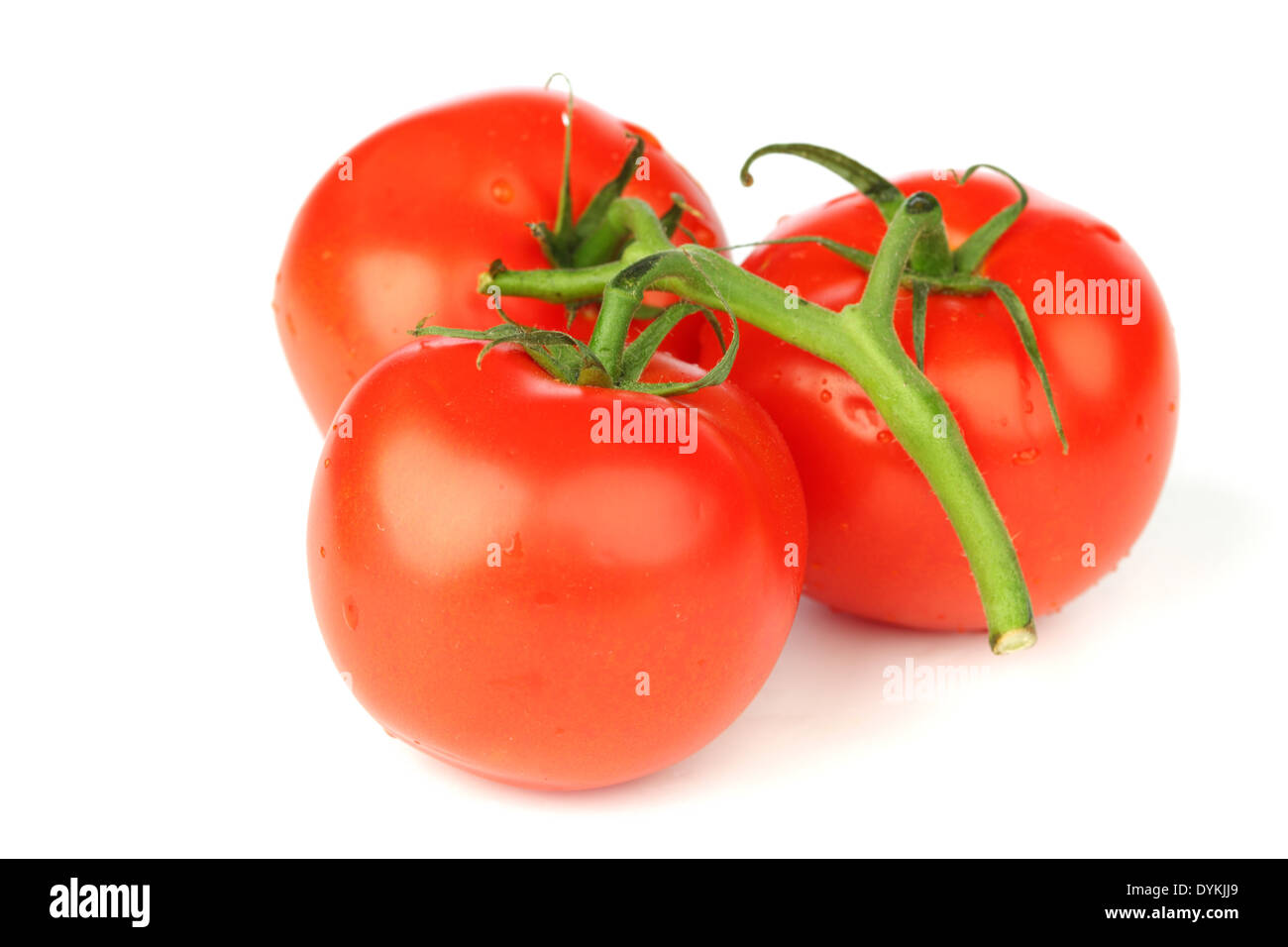 tomatoes isolated on white Stock Photo - Alamy
