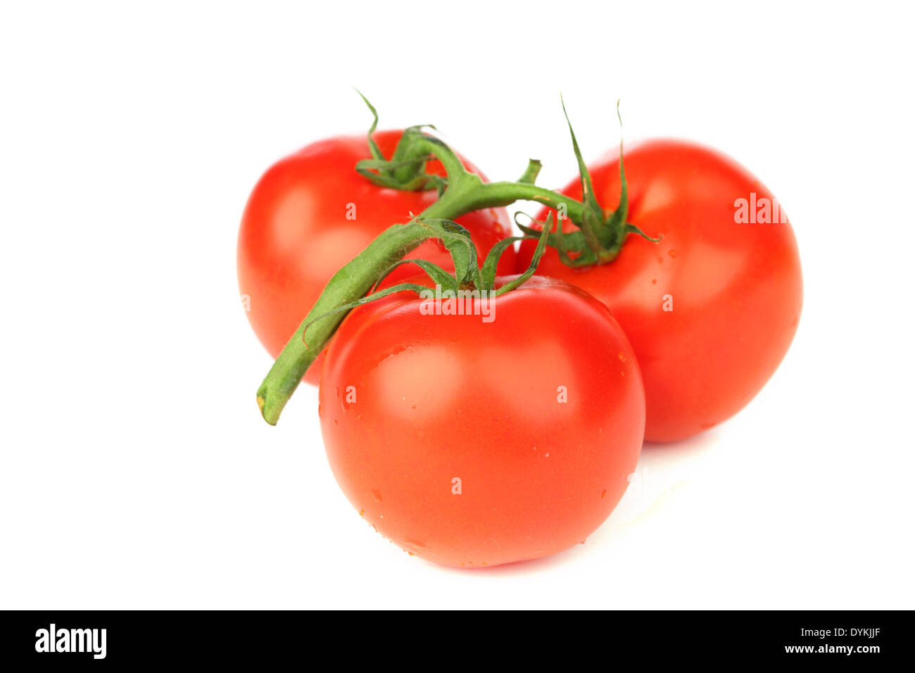tomatoes isolated on white Stock Photo - Alamy