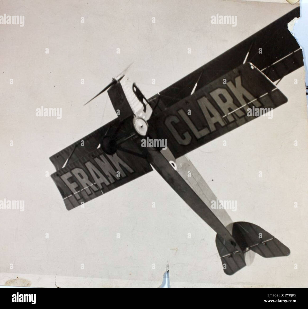 Frank Clark's aviation collection includes photos of his plane, a Timm ...